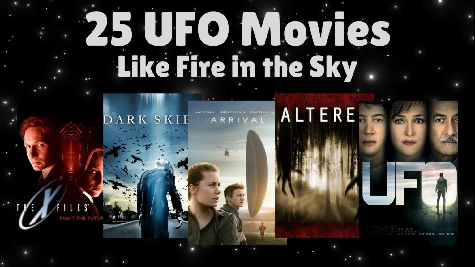 25 UFO Movies Like Fire in the Sky - MovieListicles.com