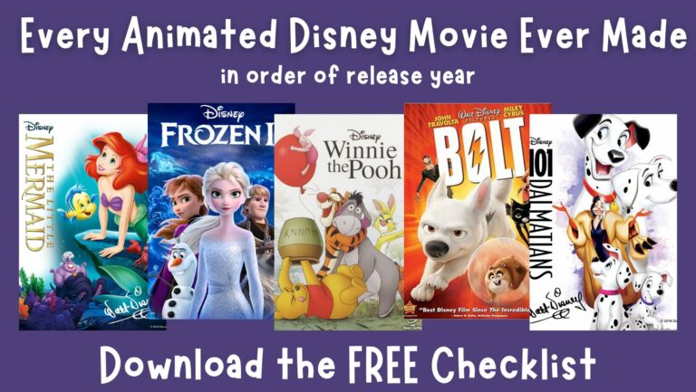 All Animated Disney Movies Ever Made in Order of Release: Classic Walt ...