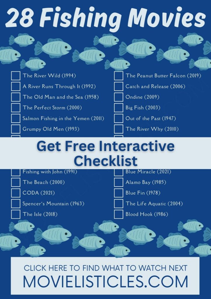 Fishing Movies Checklist - MovieListicles.com