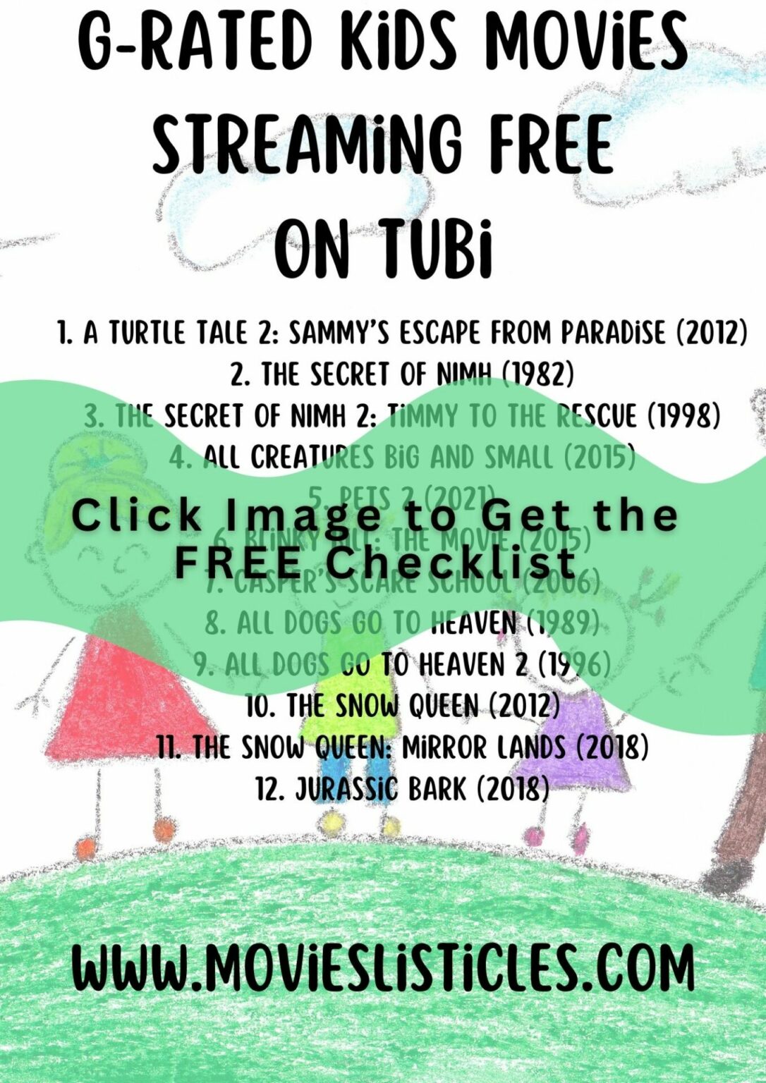 Free Kids Movies to Stream on Tubi: 12 Rated G Animated Kids Movies for ...