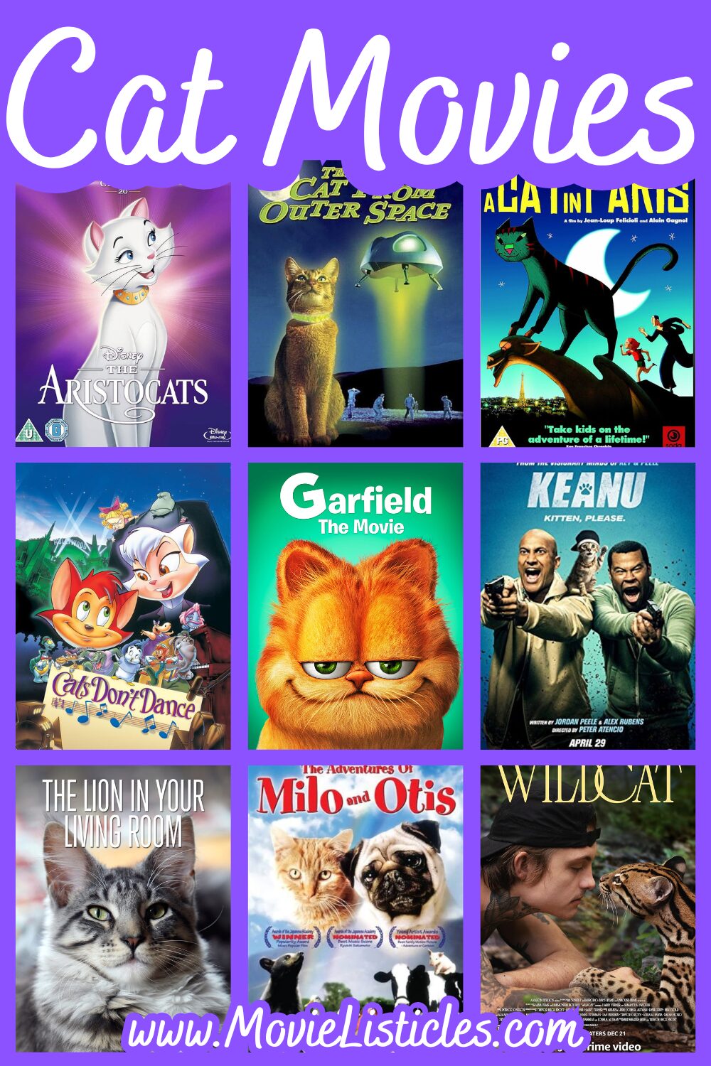 The Best Movies for Cat Lovers: Cat-tastic Fun - MovieListicles.com