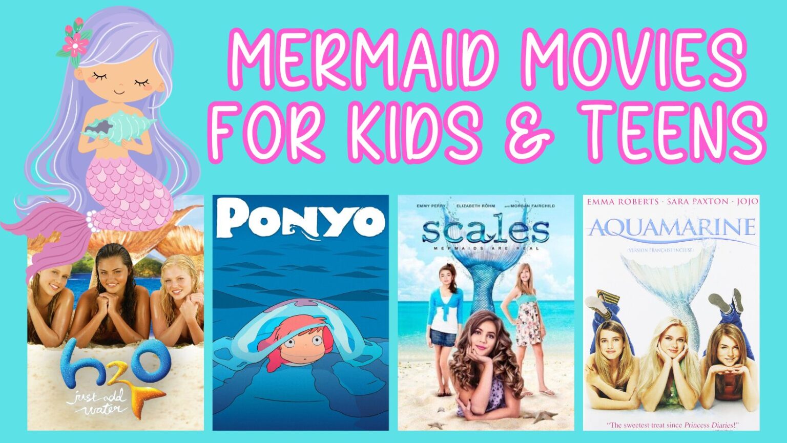 16 Family-Friendly Mermaid Movies for Kids & Teens - MovieListicles.com